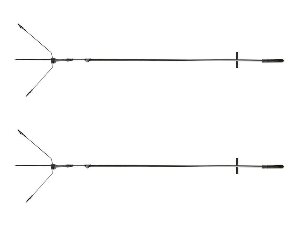 2 X Telescopic Bouncer Floater Decoy Pole Rod Shooting Pigeon Wing Spreader