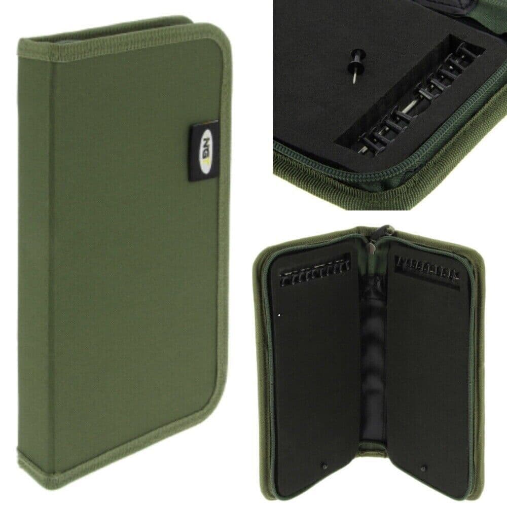 NGT Stiff Rig 940 Wallet With 20 Pins For Hair Rigs Hooks Method Feeder ...