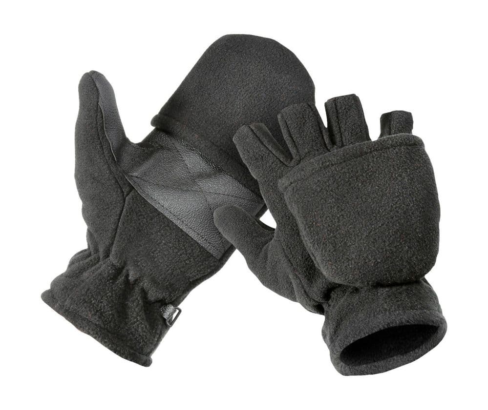 Percussion Fleece Hunting Gloves Mittens Non Slip Palms Fingerless Warm New