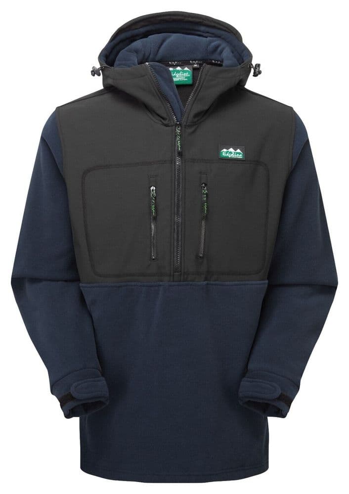 Ridgeline Bandit Navy Hybrid Bush Smock Weather Resistant Reinforced ...