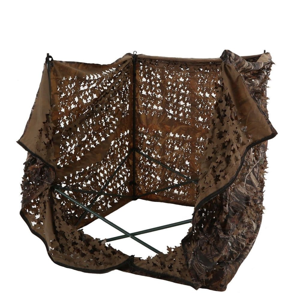 Woodland GUNNER Pop Up Quick Set Cube Hide Decoying Photography Tent Wildlife